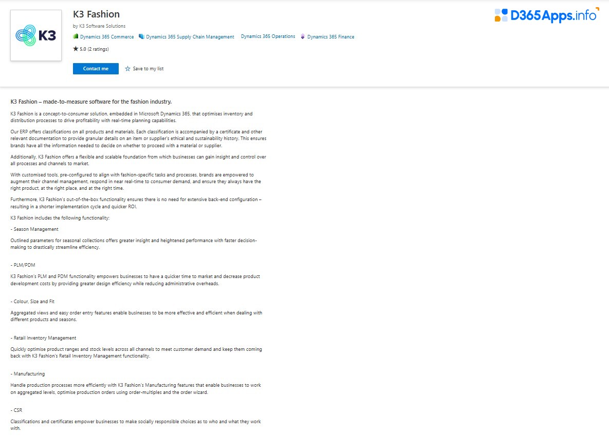 Top 10 Dynamics 365 Apps for Retail & Consumer Goods